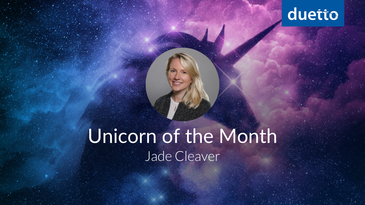 Unicorn of the Month: Jade Cleaver